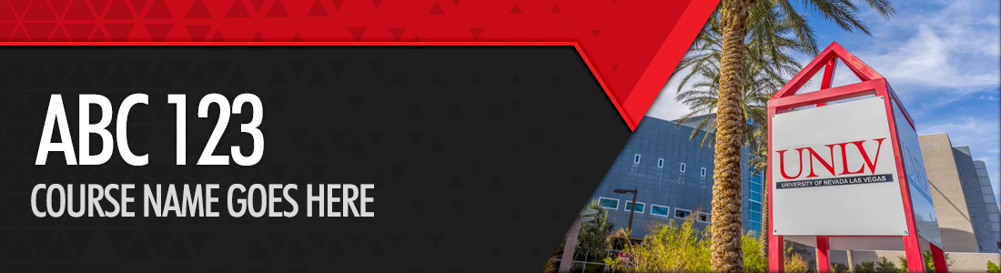 Create Course Banners